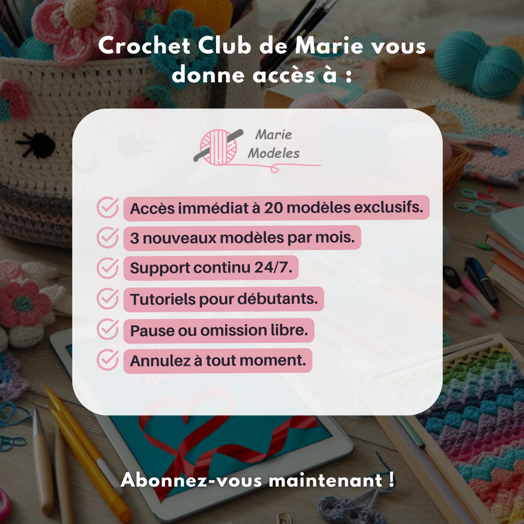 Crochet Club de Marie – Marie Modeles